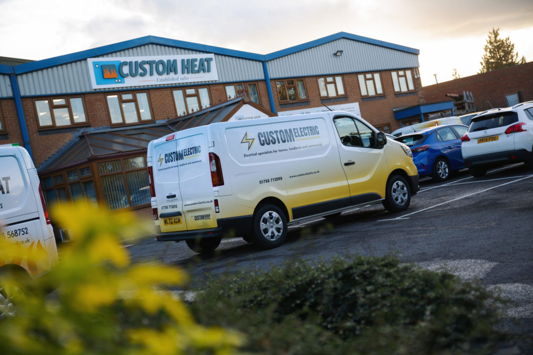 Electricians & Electrical Engineers in Rugby and Coventry | Custom Heat ...